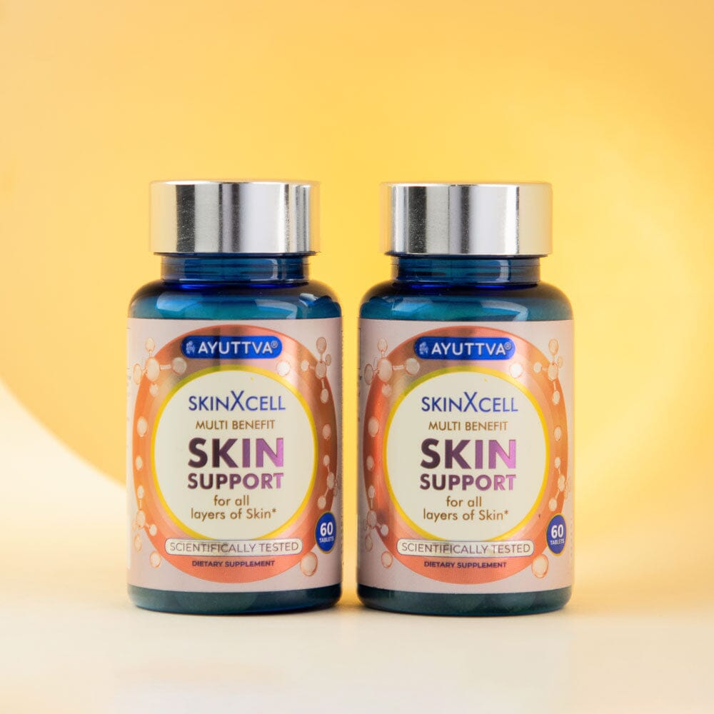 SkinXcell - Multi Benefit Skin Support For ALL Layers | VEGAN Collagen