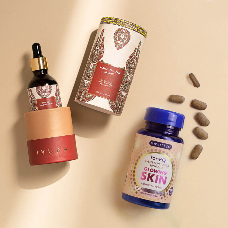 Spotless Inside-Out Beauty Kit: Night-Time Oil for the Face & Daily Di